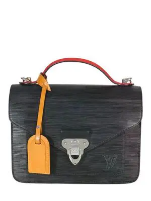 LOUIS VUITTON Epi Neo Monceau Shoulder Bag - Black