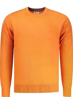 RIFLE Fine-knit Sweater - Orange
