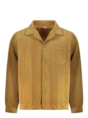 RIFLE Corduroy Notched-collar Shirt Jacket - Neutrals