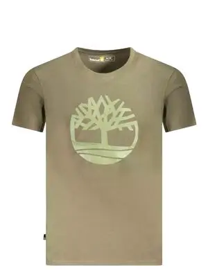 Timberland Logo-print T-shirt Neutrals