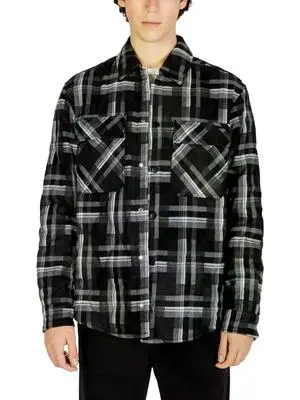 GIANNI LUPO Plaid Quilted Shirt Jacket