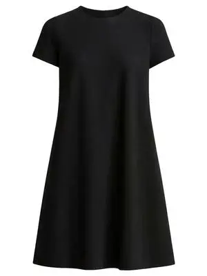 Vince Bias A-line Mini Dress - Black