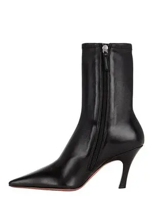 Amina Muaddi Jamie Nappa 80 Boots - Black