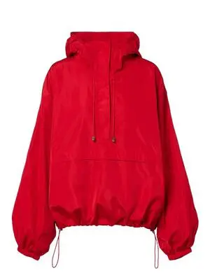 RÓHE Oversized Hooded Jacket - Red