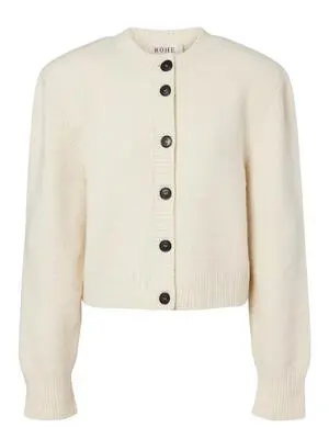 RÓHE Rohe Wool Cardigan Beige