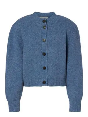 RÓHE Wool Cardigan - Blue