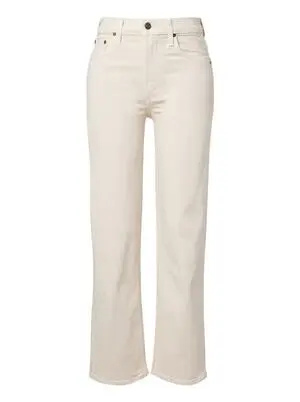 Citizens Of Humanity Palma Straight Jeans In Almond - Beige