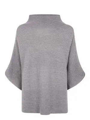 KNIT KNIT Wool Turtleneck Sweater - Brown