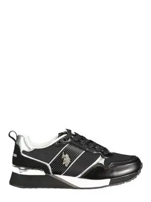 U.s. Polo Assn. Metallic Panel Sneakers - Black
