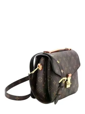 LOUIS VUITTON Pochette Metis Monogram Canvas - Brown