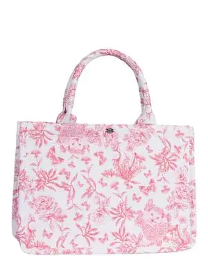 TARTINE ET CHOCOLAT Toile De Jouy Jacquard Cotton Bag - Multicolor