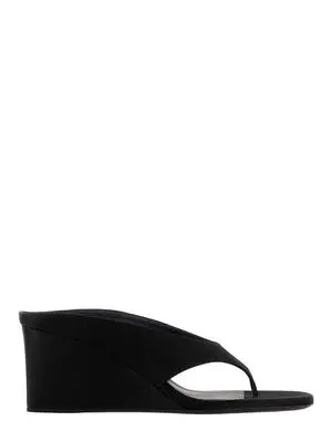Alaïa Wedge Heeled Sandal - Black