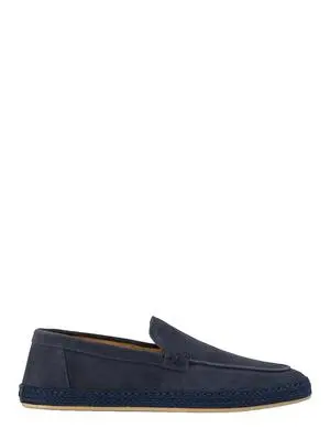 DOUCAL'S Doucal's Suede Espadrilles Blue
