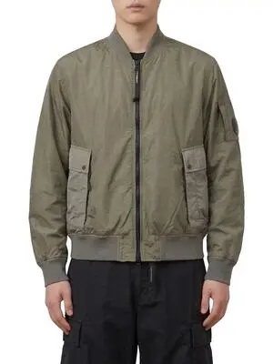 C.P. COMPANY Nylon Bomber Jacket - Grey