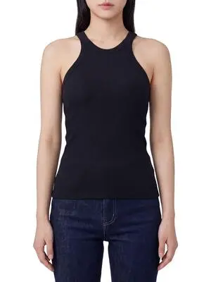 Sportmax Ribbed Knit Tank Top - Black