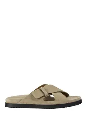 DOUCAL'S Suede Sandals - Sand