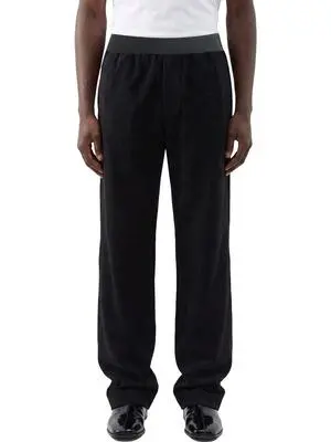 MAISON MARGIELA Wide Leg Trousers - Black