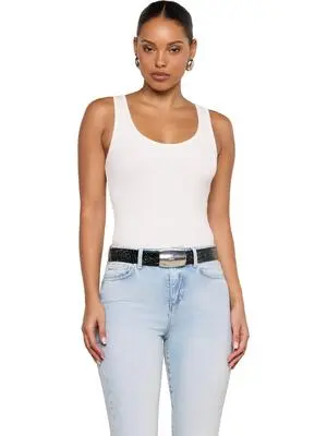 L'Agence Nyra Bodysuit - White