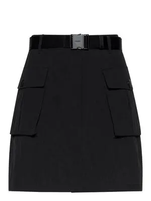 L'Agence Norene Mini Skirt - Black