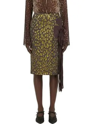 SALVATORE FERRAGAMO Ferragamo Printed Skirt