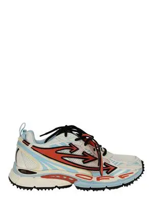 Off-White Off-White Lace-Up Sneakers Blue