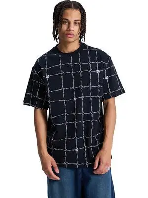 DC SHOES Dc Wired Resort Heritage Short Sleeve Shirt - Black