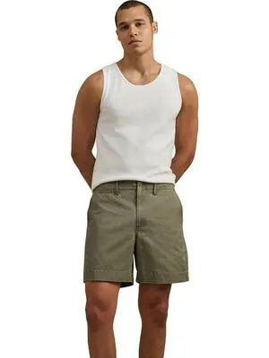 Velvet By Graham & Spencer Cotton Twill Joel Short - Red