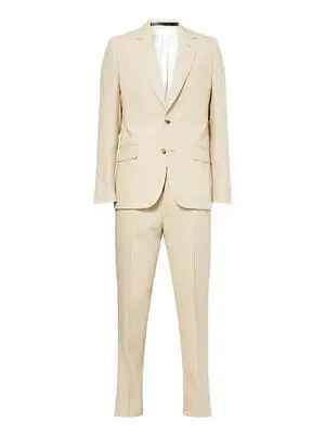 Paul Smith Single-breasted Linen Suit - Beige