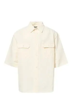 WILLY CHAVARRIA Corcoran Short-sleeve Woven Shirt - Masa
