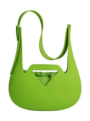 Bottega Veneta Small Moulded Shoulder Bag - Green