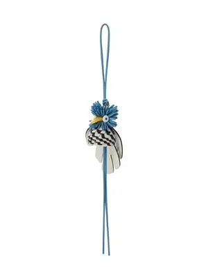 Loewe X Paula's Ibiza Hoopoe Bird Charm - Blue