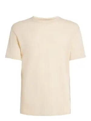 Sandro Linen T-shirt - Beige