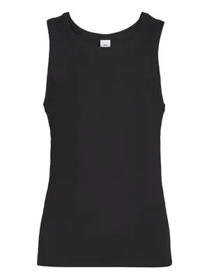 WON HUNDRED Stretch-cotton Simo Tank Top - Black