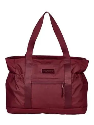 JANSPORT Large Tote Bag - Cherry Lacquer