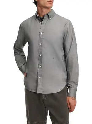 Rag & Bone Classic Fit Oxford Button-down Shirt - Army