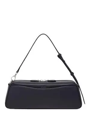 ORYANY Mini Canna Leather Shoulder Bag - Black