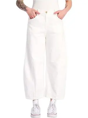 Alembika Go-to Barrel Pants - White