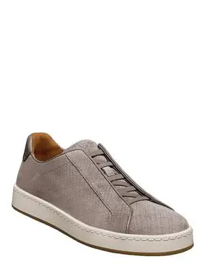 Allen Edmonds Banks Laceless Saffiano Leather Slip-on Sneakers - Vapor
