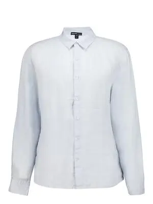 JAMES PERSE Light Classic Linen Shirt - Blue