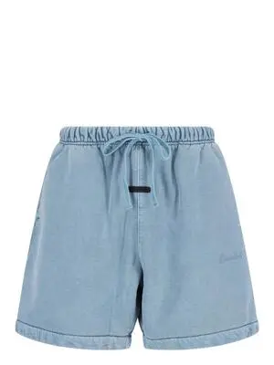 Fear Of God Sport Shorts With Logo - Blue