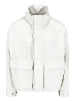 LEMAIRE Short Parka Jacket - Cream