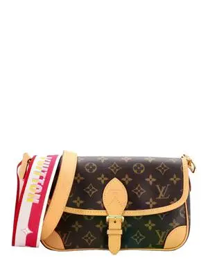 LOUIS VUITTON Diane Nm Handbag Monogram Canvas Crossbody Bag - Brown