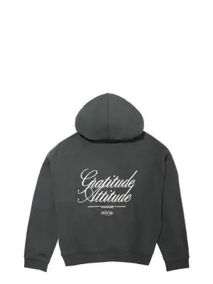 VIEVE Gratitude Attitude Hoodie - Grey