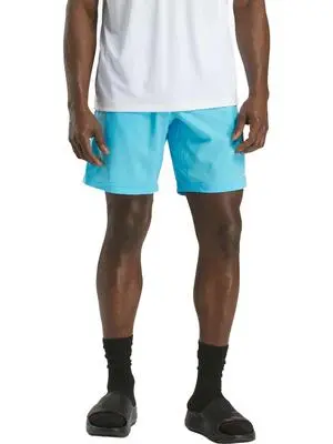 REEBOK Woven Athletic Shorts - Future Cyan