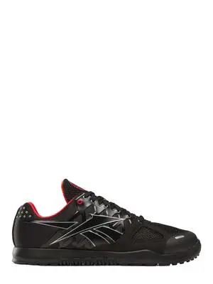 REEBOK Nano 2.0 Athletic Training Sneakers - Black/energy Red