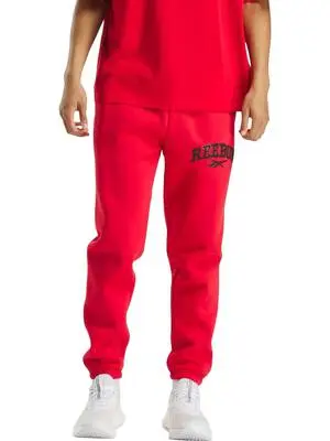REEBOK Fleece Joggers - Vector Red