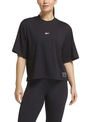 REEBOK Basketball Training Mesh T-shirt - Black
