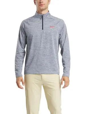REEBOK Quarter Zip Sweatshirt - Vector Navy
