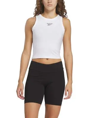 REEBOK Rib Tank Top - White
