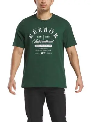 REEBOK International Graphic T-shirt - Heritage Green